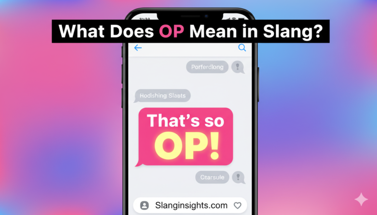 OP Meaning Slang — Definition & Common Uses in 2026