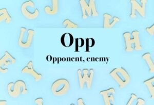 Opp Meaning Slang – Gen Z & Rap Culture Meaning 2026