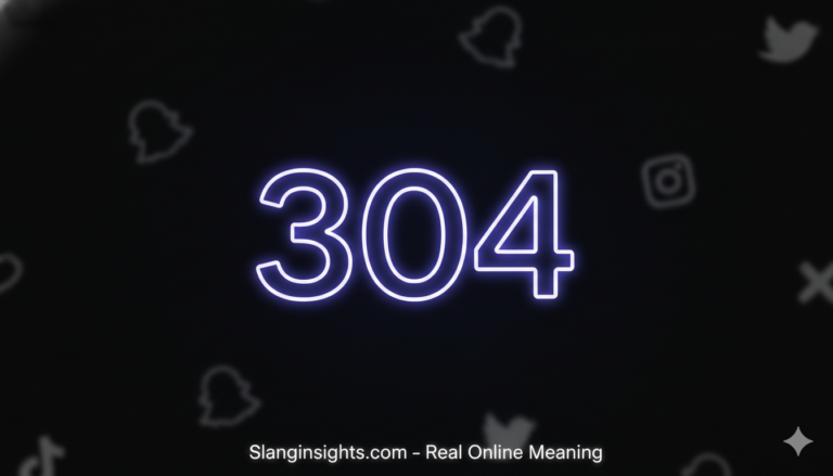 304 Meaning Slang & Its Real Online Meaning 2026